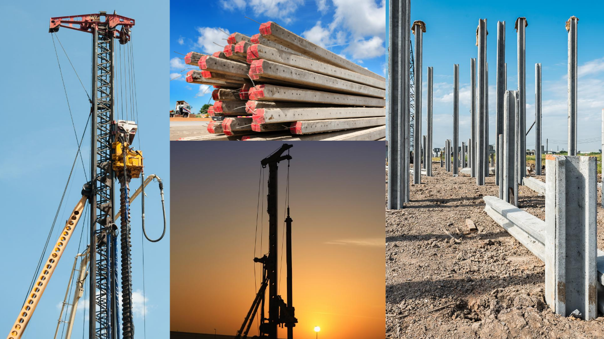 Pile foundations- Types and Advantages. | vin civilworld