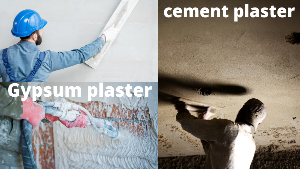 Gypsum plaster – A reliable plastering alternative | vin civilworld