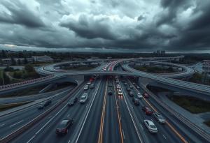 Cloverleaf interchange- Examples and Problems | vin civilworld