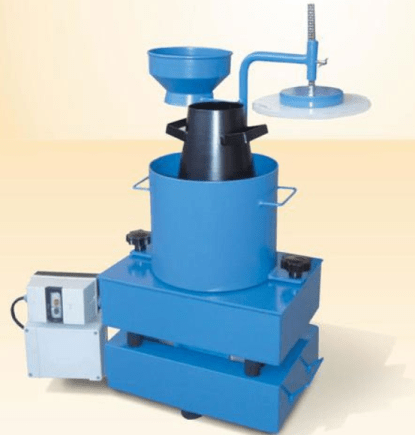 Vee Bee Consistometer test – Workability of concrete | vin civilworld