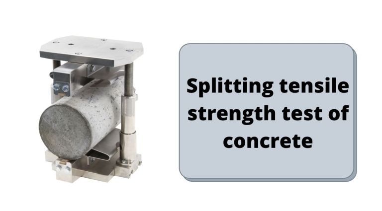 Splitting tensile strength test of concrete – Test procedure | vin ...