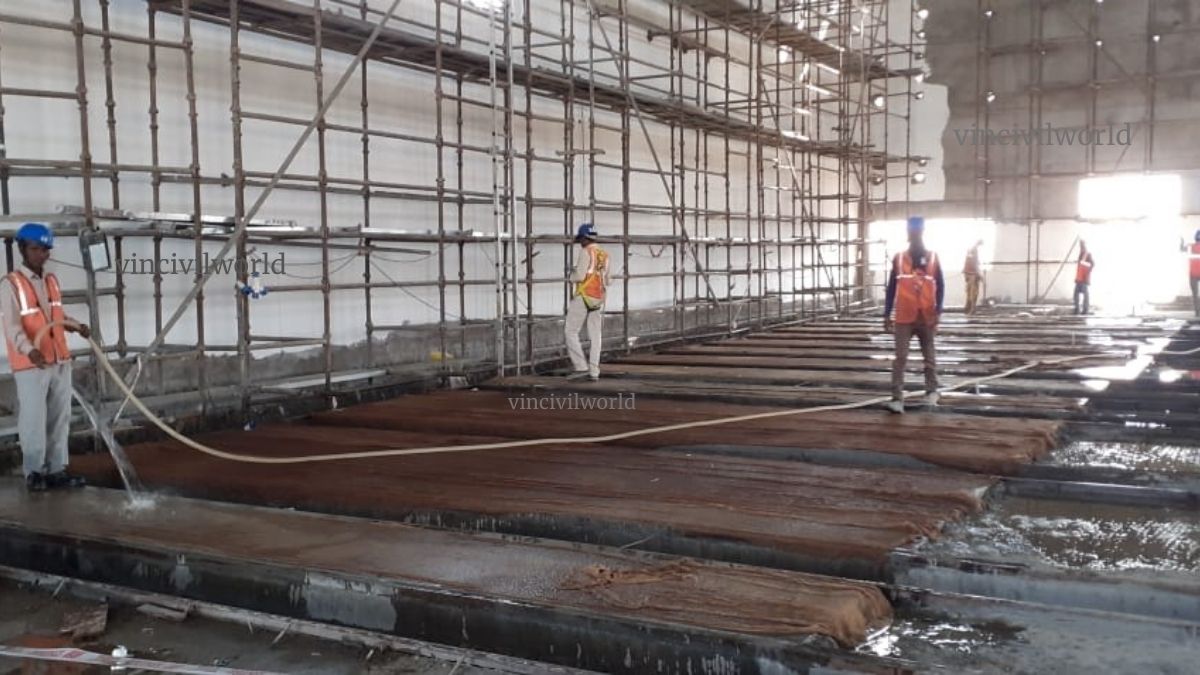 Curing of Concrete – Concrete Curing Methods explained | vin civilworld