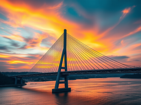 Cable Stayed Bridge – Types, key features and construction | vin civilworld